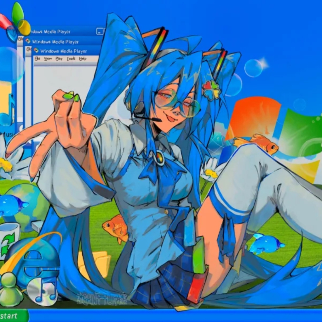 Steam Workshop::FRUTIGER AERO MIKU WINDOWS - [Hatsune Miku - sainttufa]