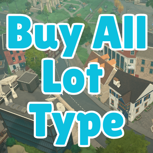 Can Buy All Lot Type - Paralives Mod