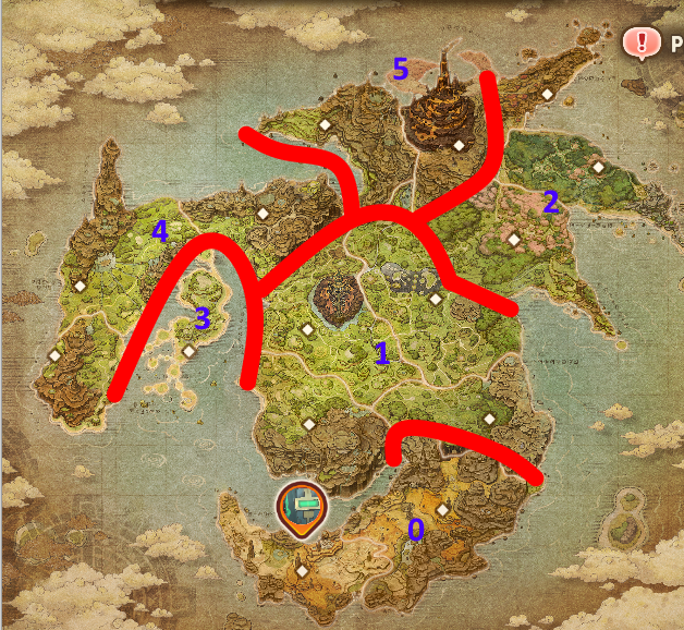 Steam Community :: Guide :: Early Map of Ginormosia