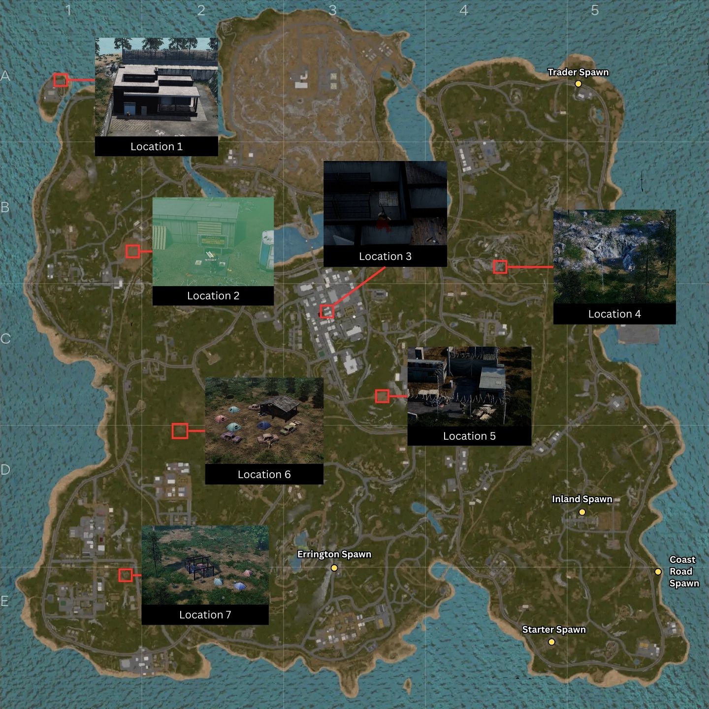 Steam Community :: Guide :: HumanitZ Map Guide