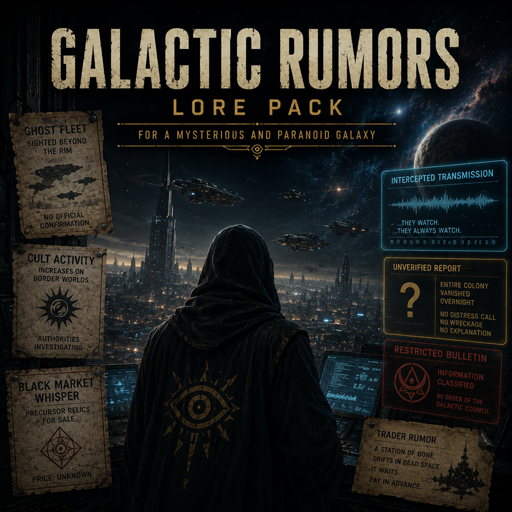 Steam Workshop::Galactic Rumors Lore Pack