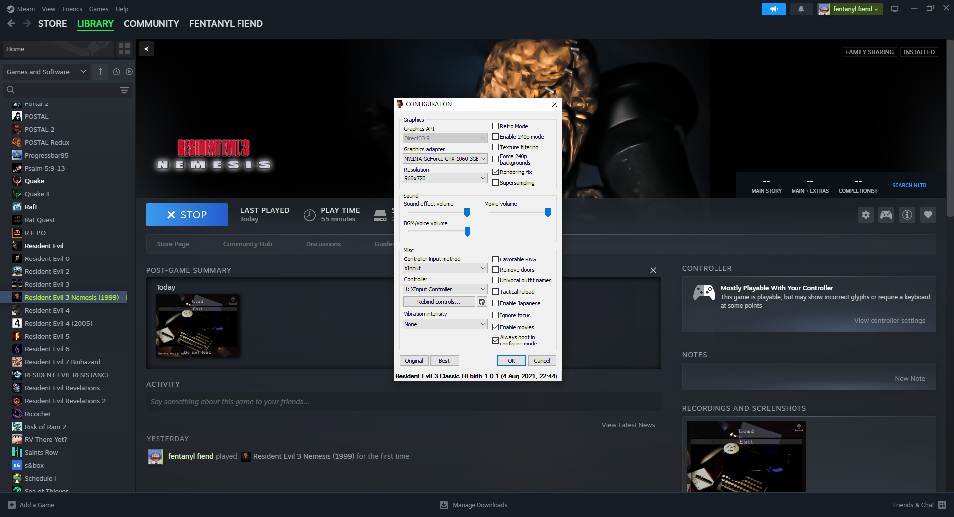 Steam Community :: Guide :: How to install Classic REbirth for Resident ...