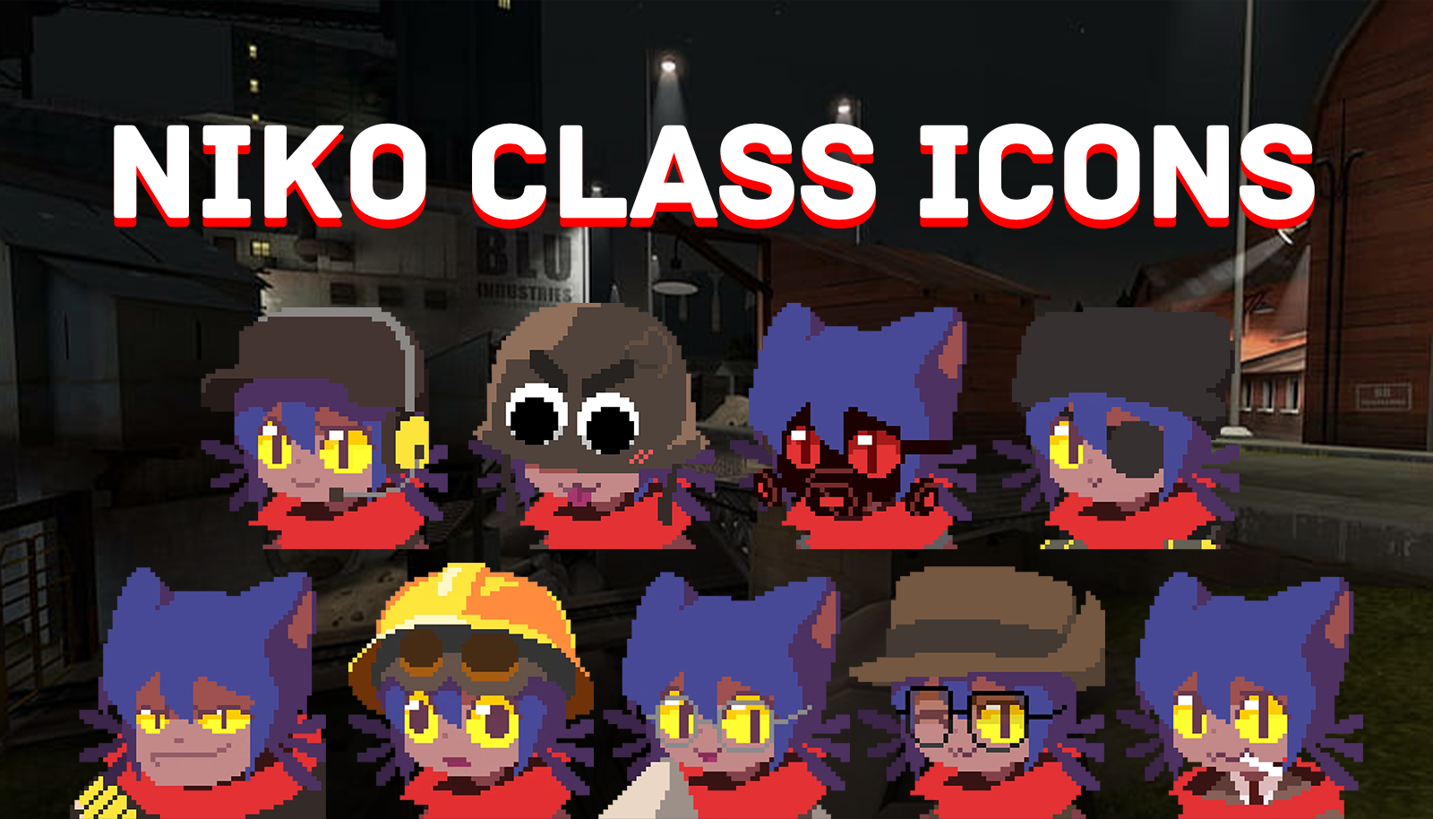 Steam Community :: Guide :: Niko Oneshot Class Icons for Team Fortress 2
