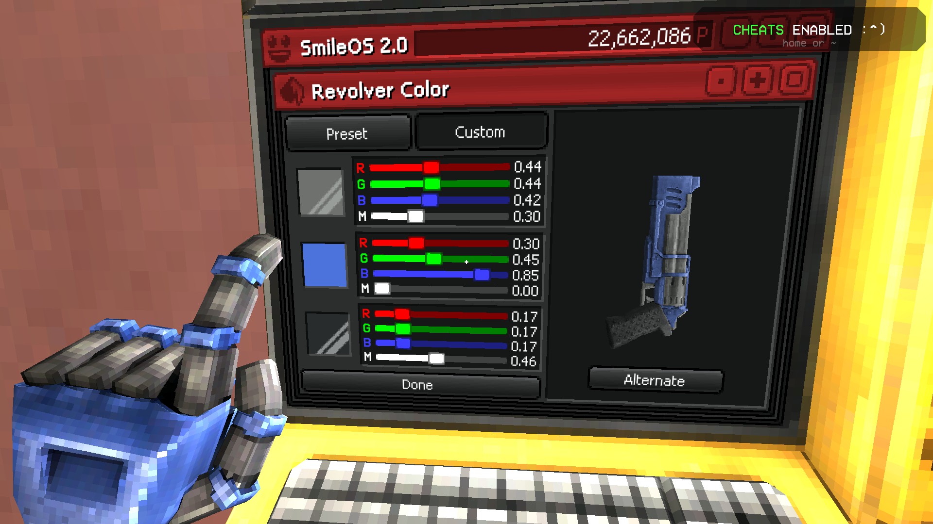 Steam Community :: Guide :: V1 and V2 Color palette for weapons