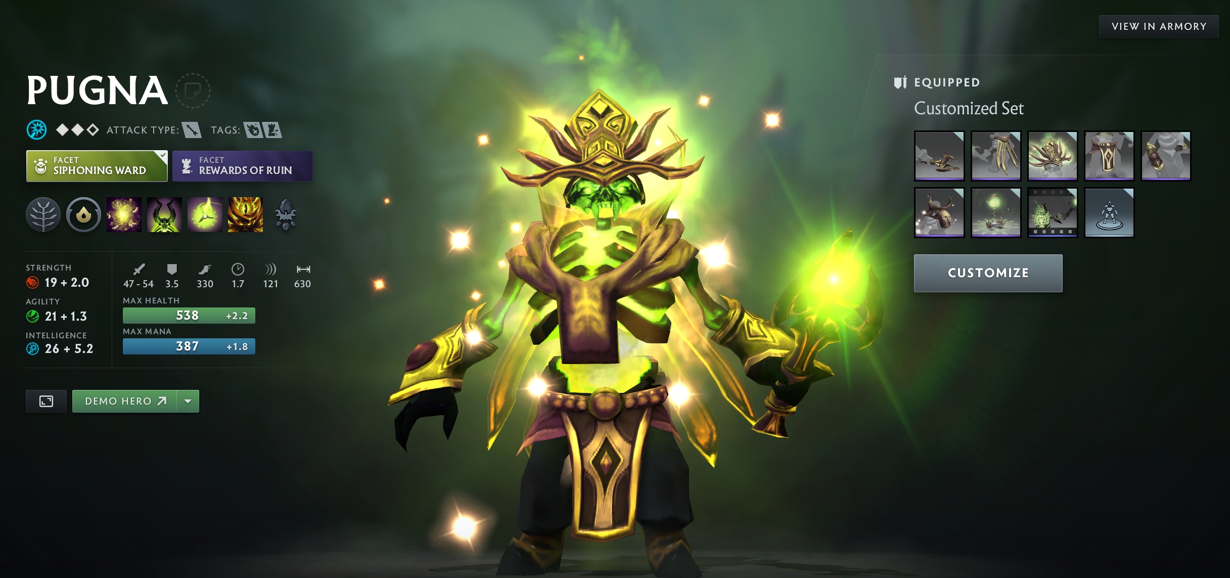 Steam Community :: Screenshot :: Gold Pugna set, only 16 to 25 in the ...