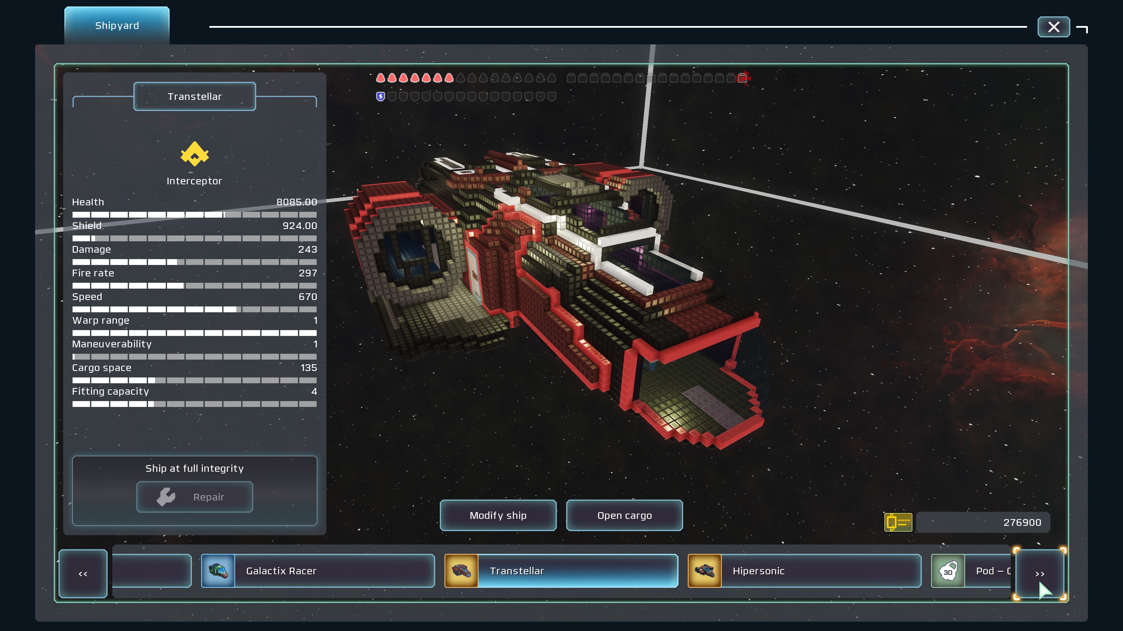 Steam Community :: Guide :: Cubic Odyssey - Ship Guide