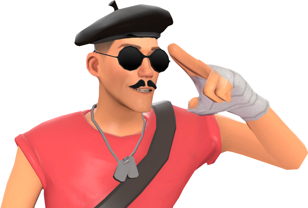 Steam Community :: Guide :: List of all scout facial hair cosmetics