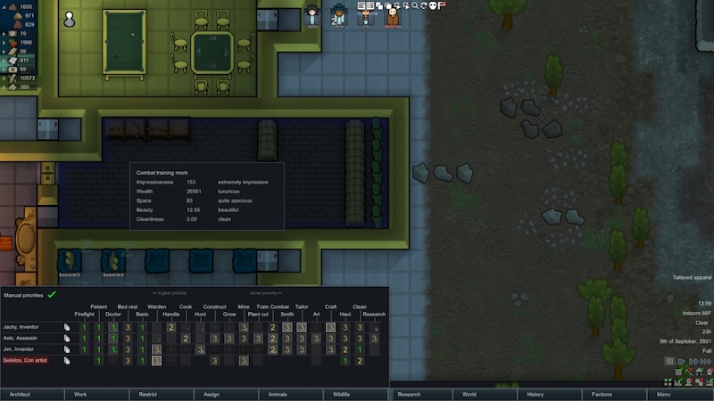 Combat Training Mod ⋆ RimWorld Base