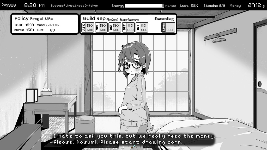 Steam Community :: Living With Sister: Monochrome Fantasy