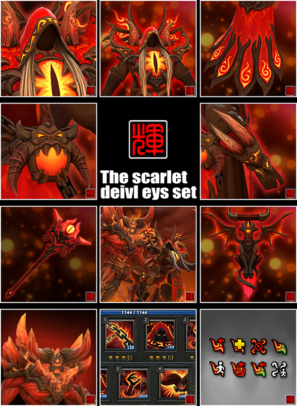 Steam Workshop::head_ the scarlet devil eyes set
