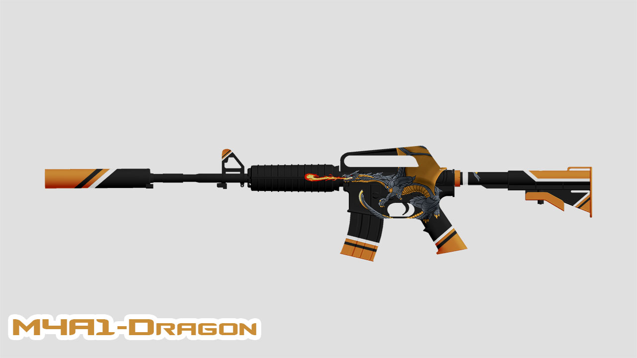 Steam Workshop::AK - 47 | DRAGON
